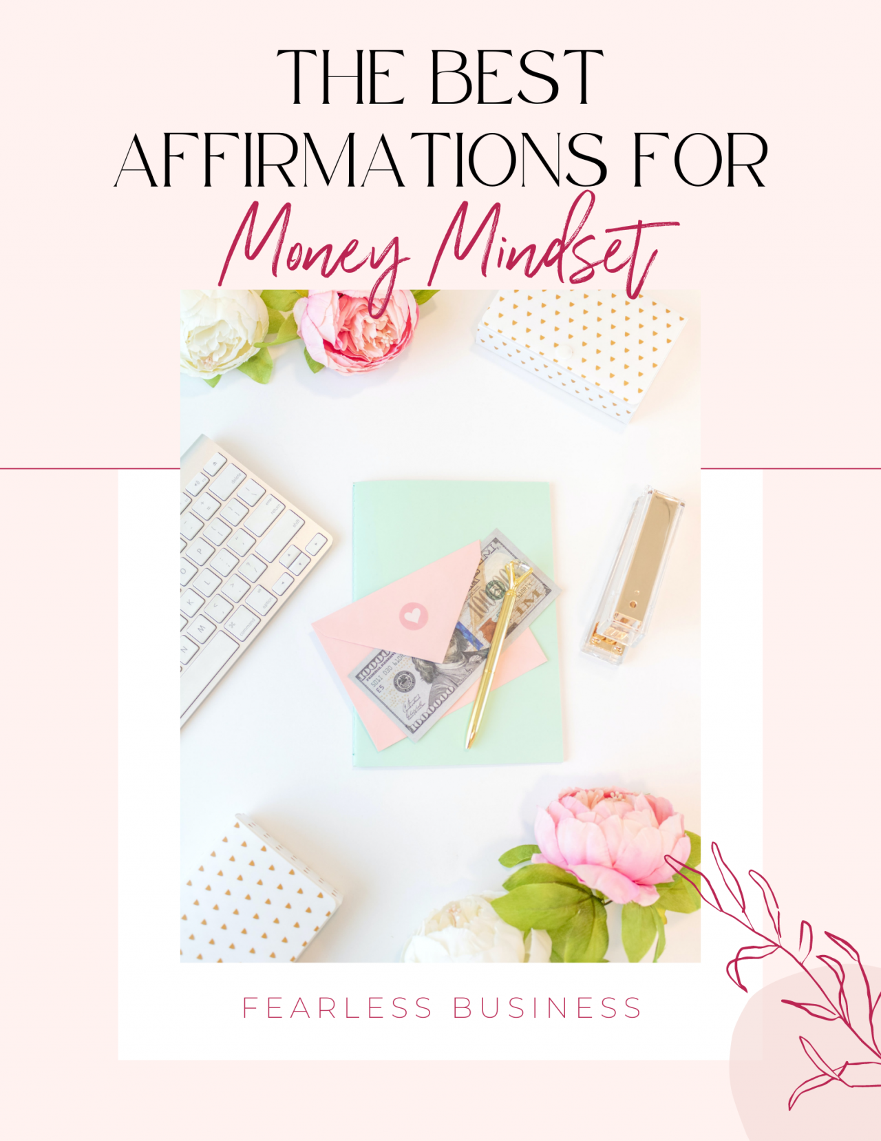 Money Mindset Affirmation Guide - Fearless Business